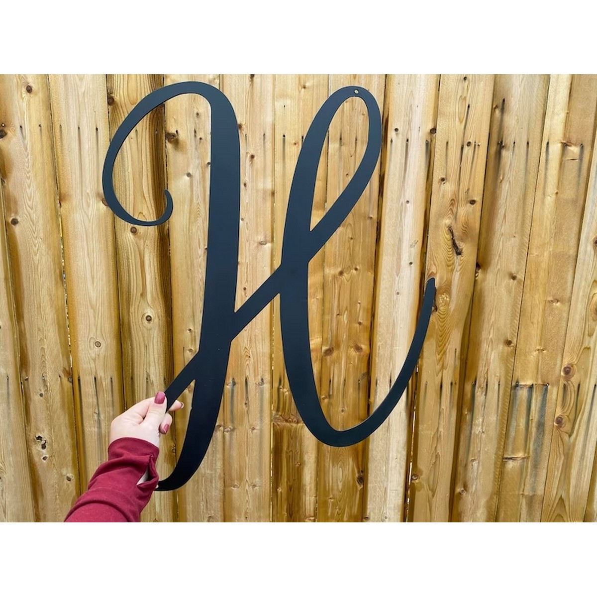 Customizable Metal Letter Sign – Waterproof & Long lasting