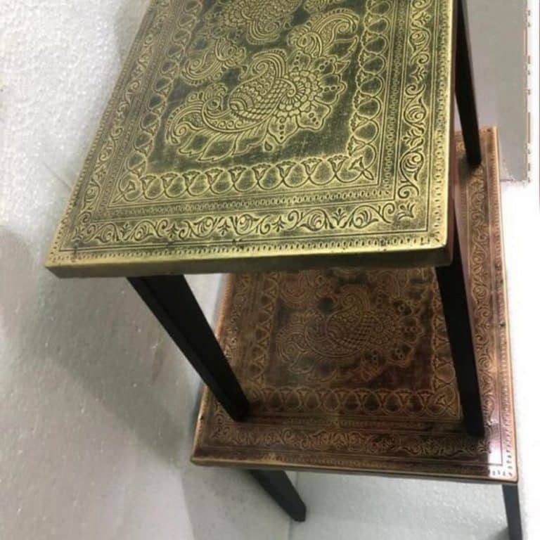 Antique Metal Tea Table | HITCHKI