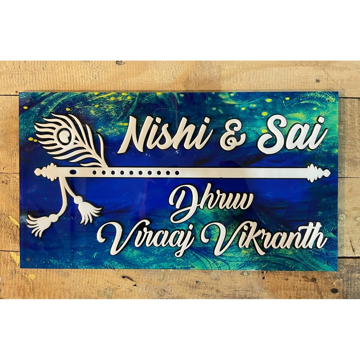 Acrylic Name Plates With Unique Designs | Customizable