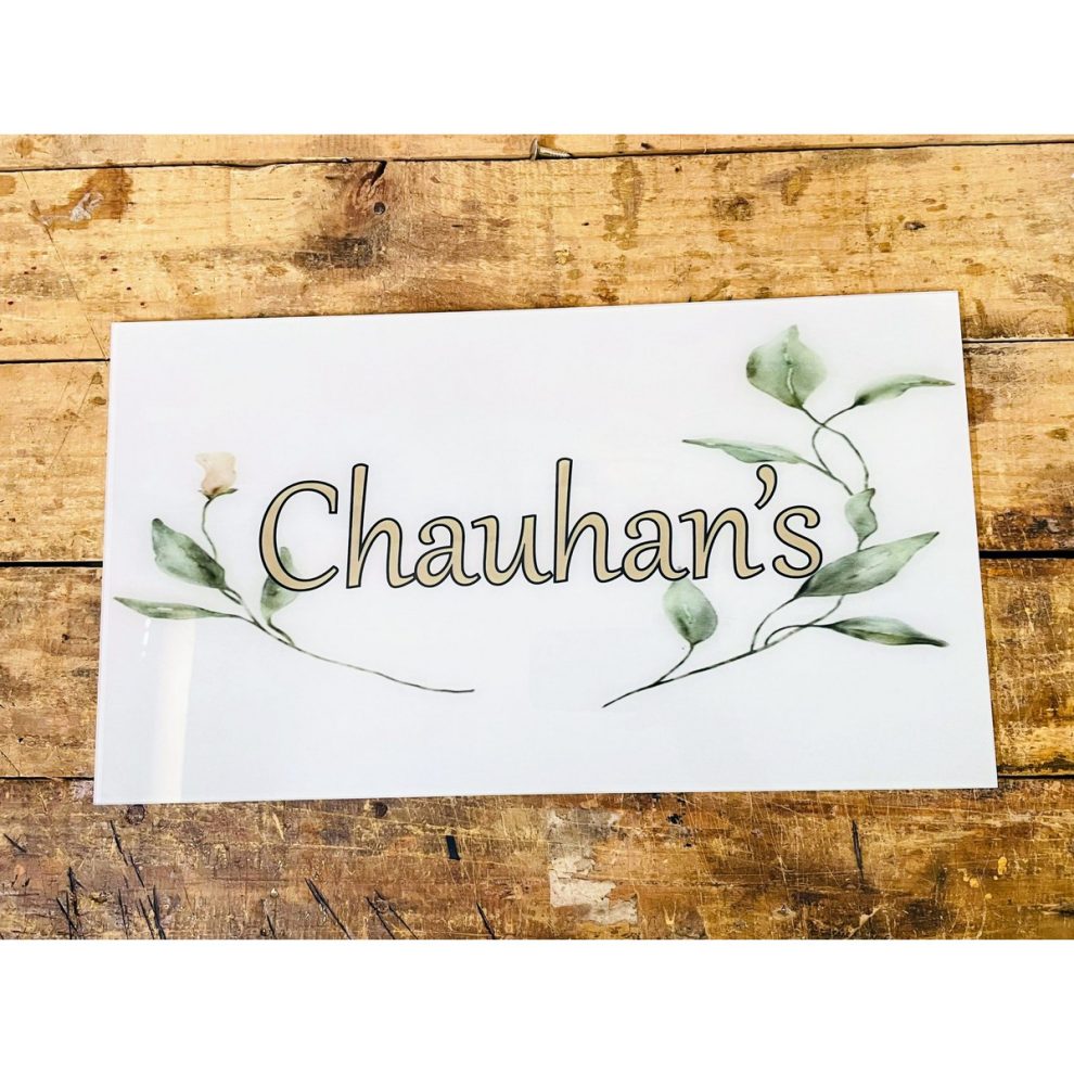 Army Themed Nameplate Handmade And Customized