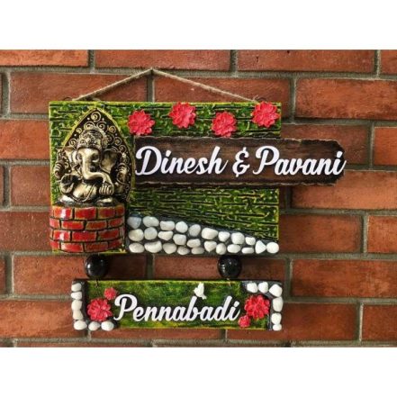 Handmade Eco-Friendly Nameplates: Extra Elevate Your Space