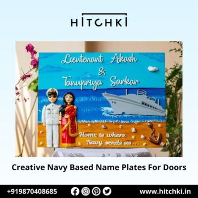 Navy-Themed Nameplates 😀 Celebrate Your Heritage