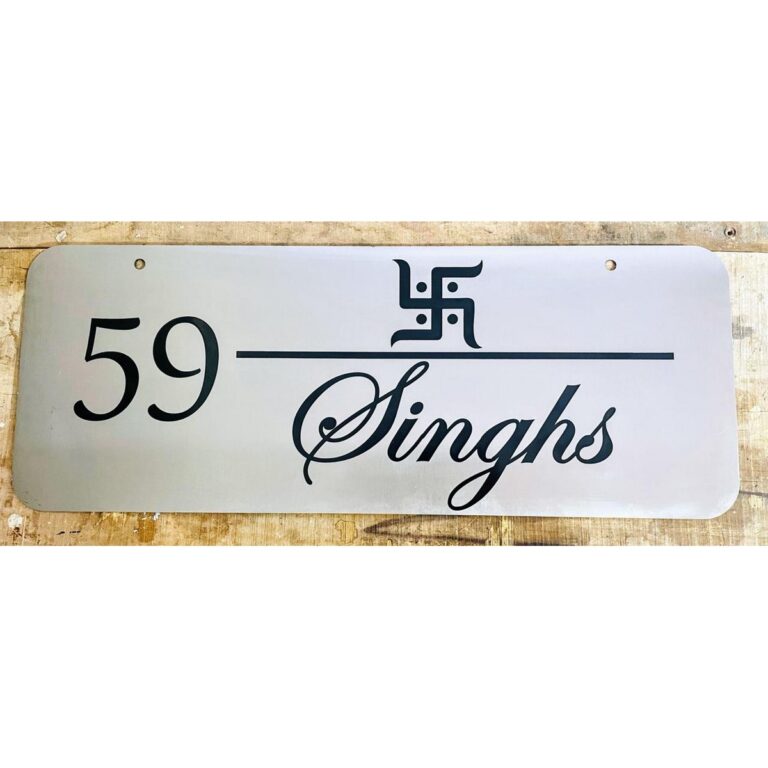 Customizable Army Stainless Steel Name Plate | HITCHKI
