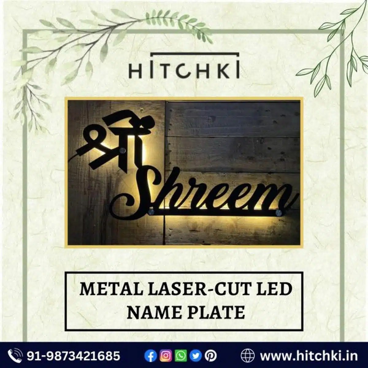Metal Nameplates for All Occasions: Shop Now At Hitchki