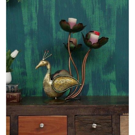 Ganesha Table Top Tea Light | Best Gift | Painted