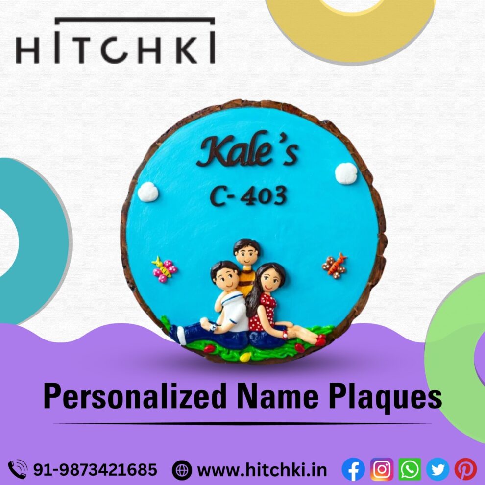 Personalized Name Plaques 🌟 A Unique Touch to Your Space