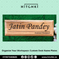 Custom Desk Name Plates - Elevate Your Workspace