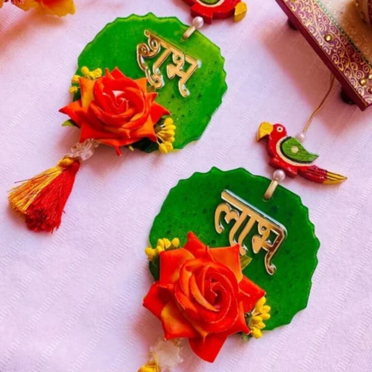 Resin Art Shubh-Labh For Your Home 😍 Handmade 😍Customized