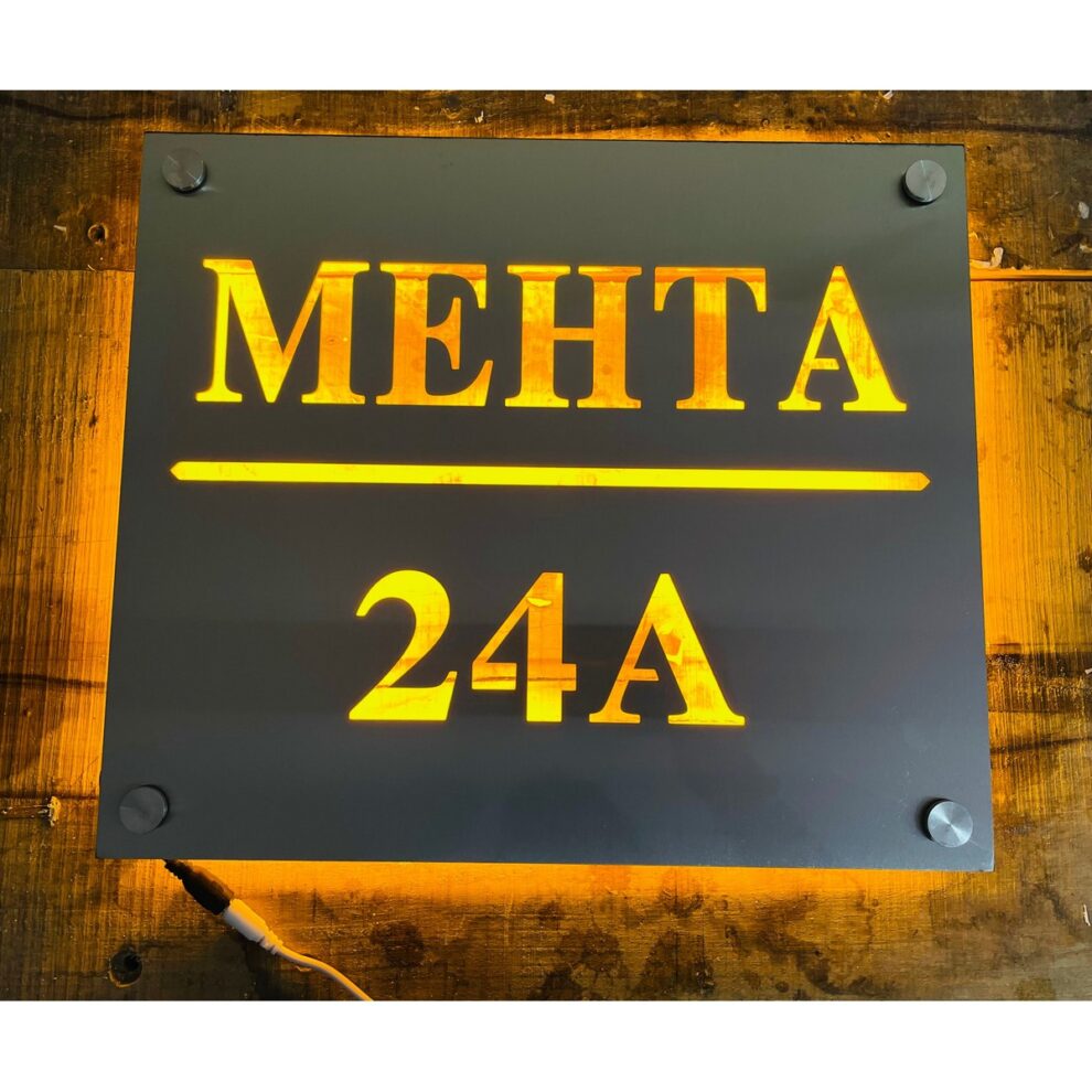 Nameplates For Entrance Main Door | HITCHKI
