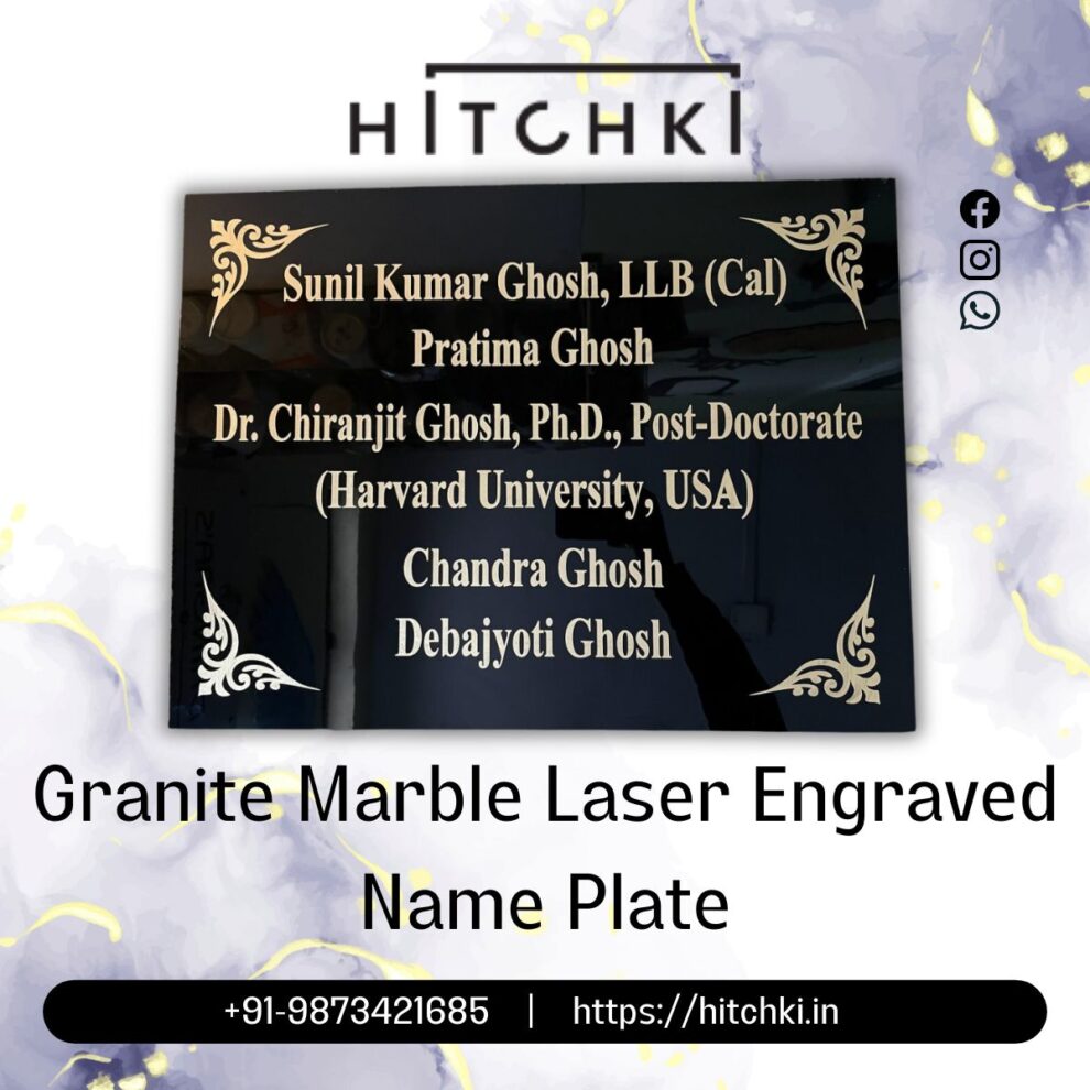 Shop Ceramic & Stone Nameplates at Hitchki