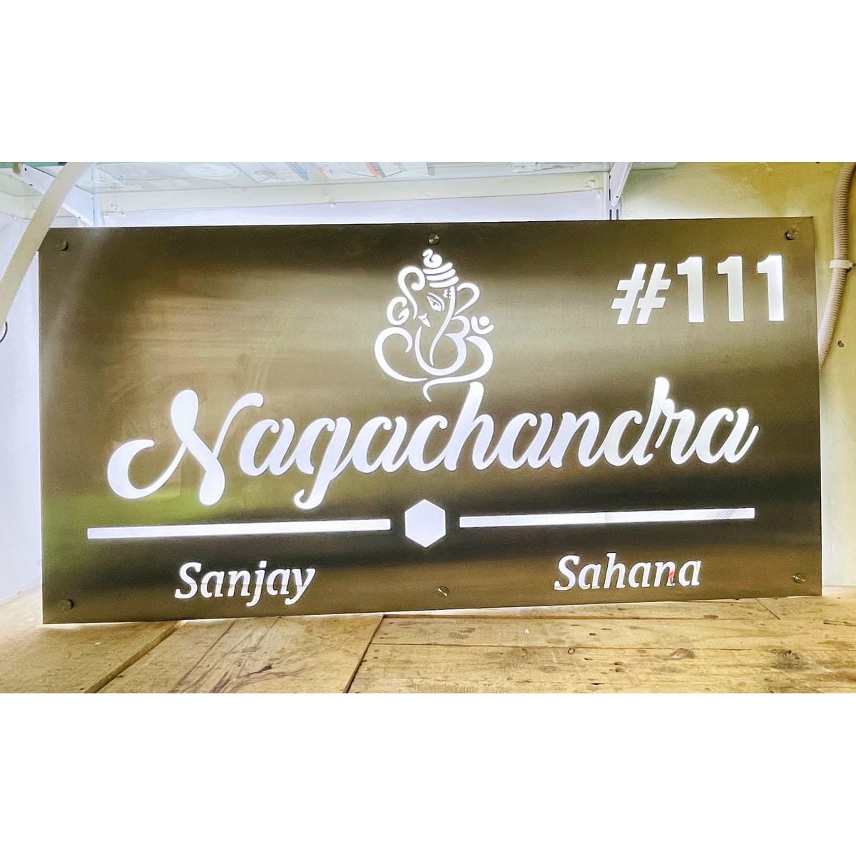 Custom Engraved Metal Name Plates | Enhance Your Space