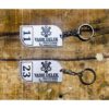 Keychains - Stainless Steel Laser Engraved Keychains