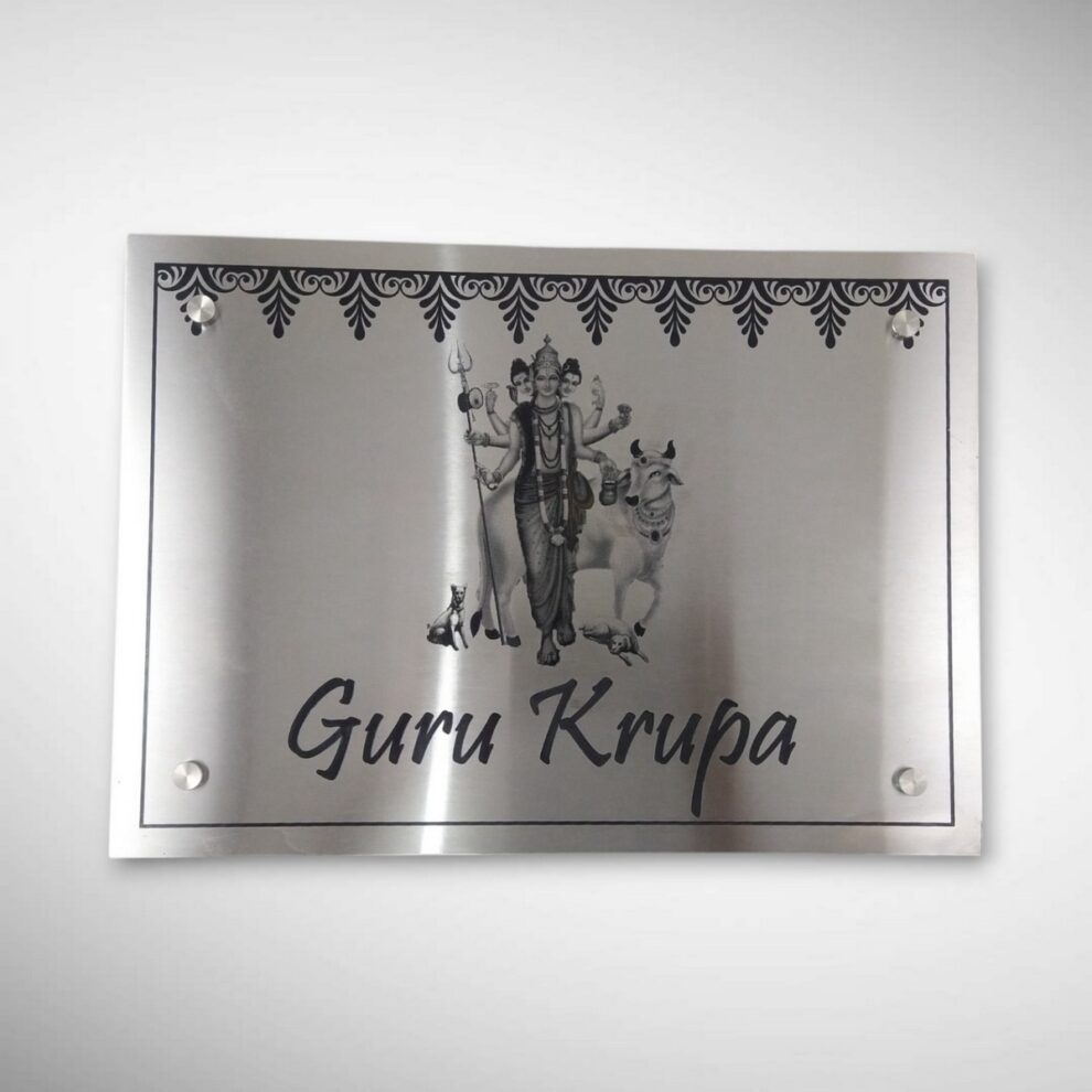 Luxury Stainless Steel Nameplates – Personalized