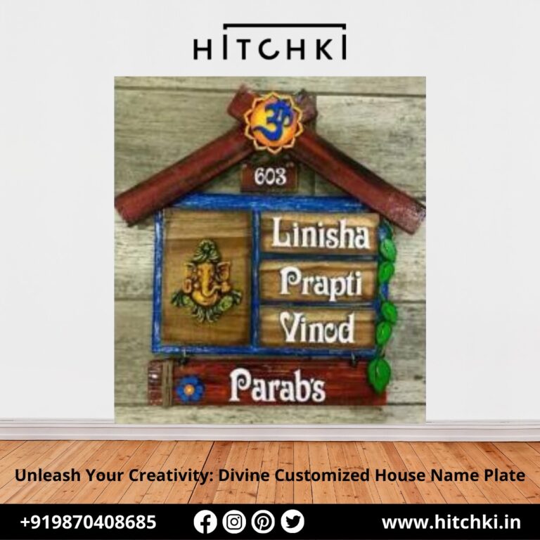 Divine Custom House Name Plates | Unleash Your Creativity