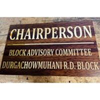 Sleek Name Board for Office Table - Elevate Your Workspace