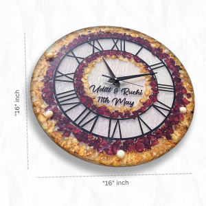 Varmala Preservation Wall Clock Customized