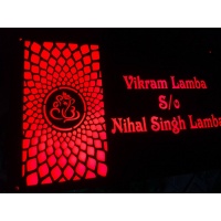 Red Color LED - Waterproof Light Name Plate | Online