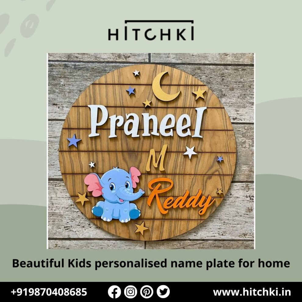 Personalized Kids' name plates for Your Child's Door