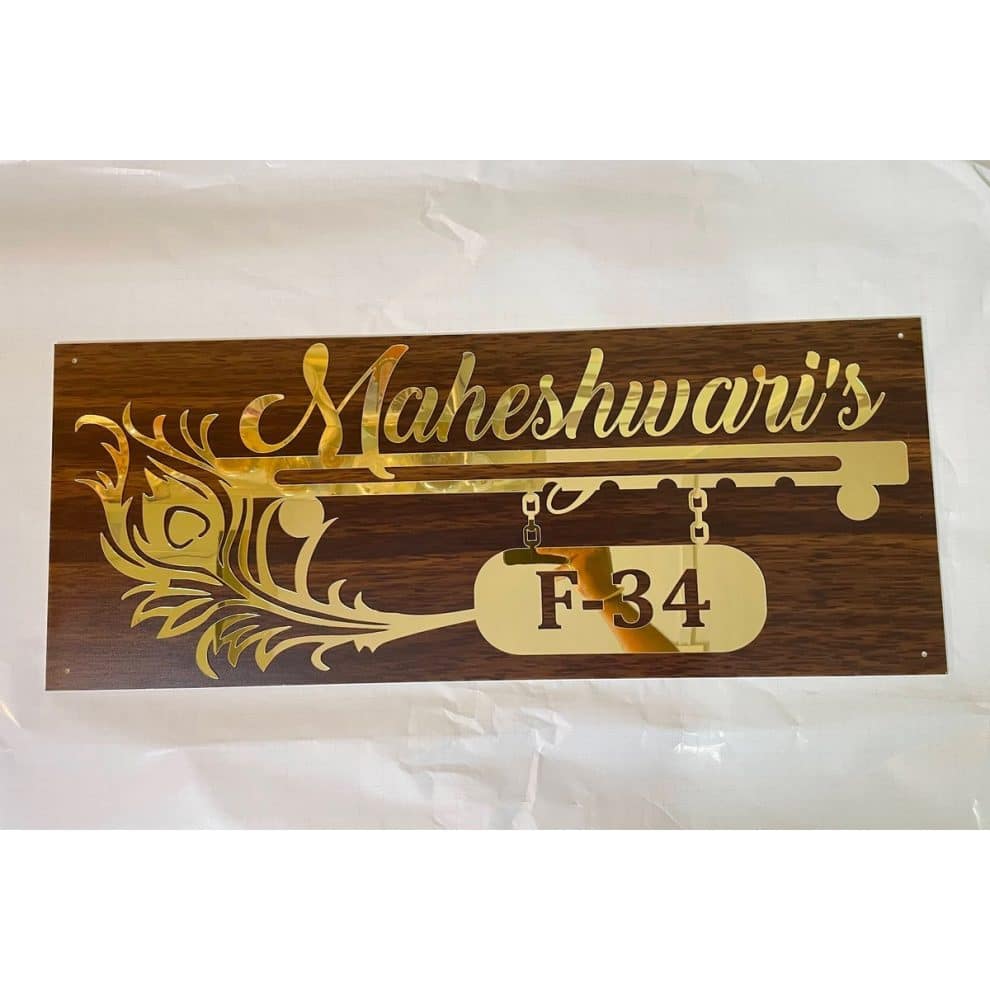 Stainless Steel 304 Waterproof Name Plate