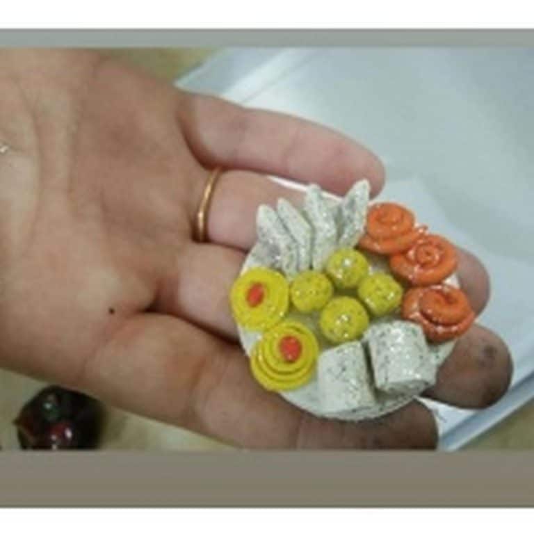 Beautiful Handmade Food Rakhi For Brothers | Customized