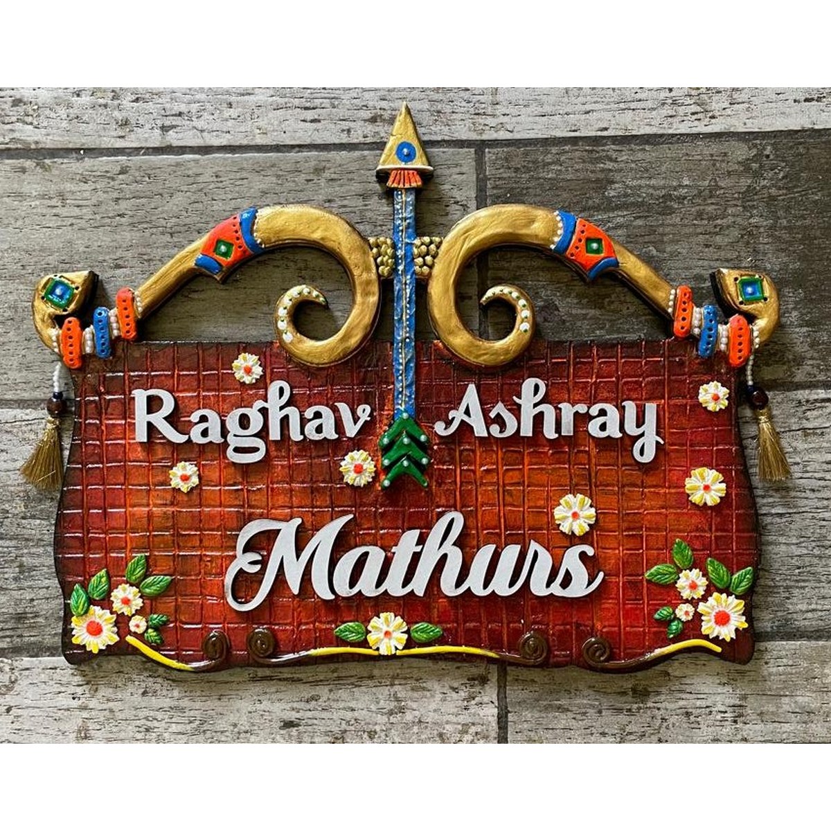 Indian House Name Plate Designs