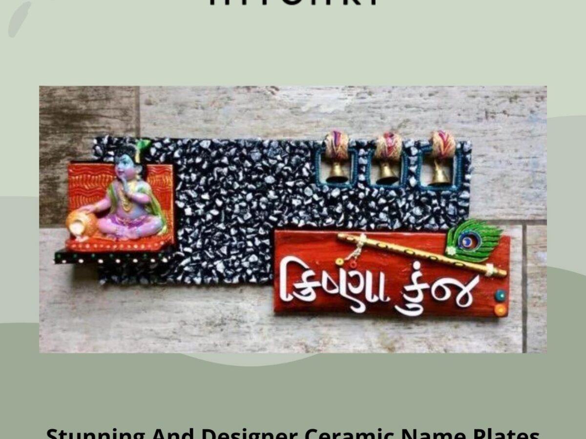 Ceramic Name Plate Designs